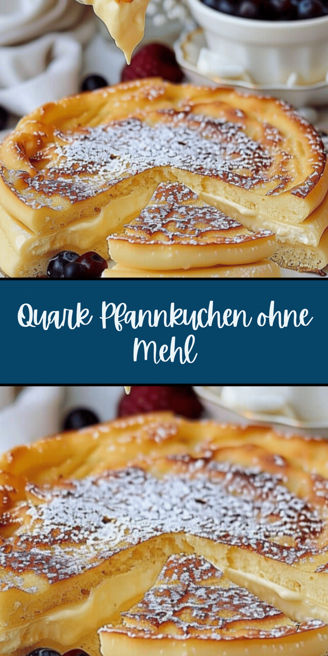 Quark-Pfannkuchen ohne Mehl – schnell und lecker | Oma Kochen
