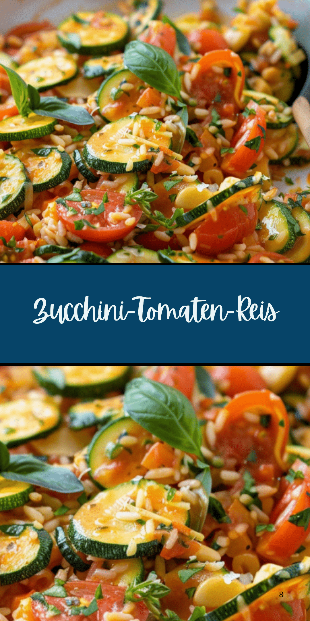 Zucchini-Tomaten-Reis | Oma Kochen