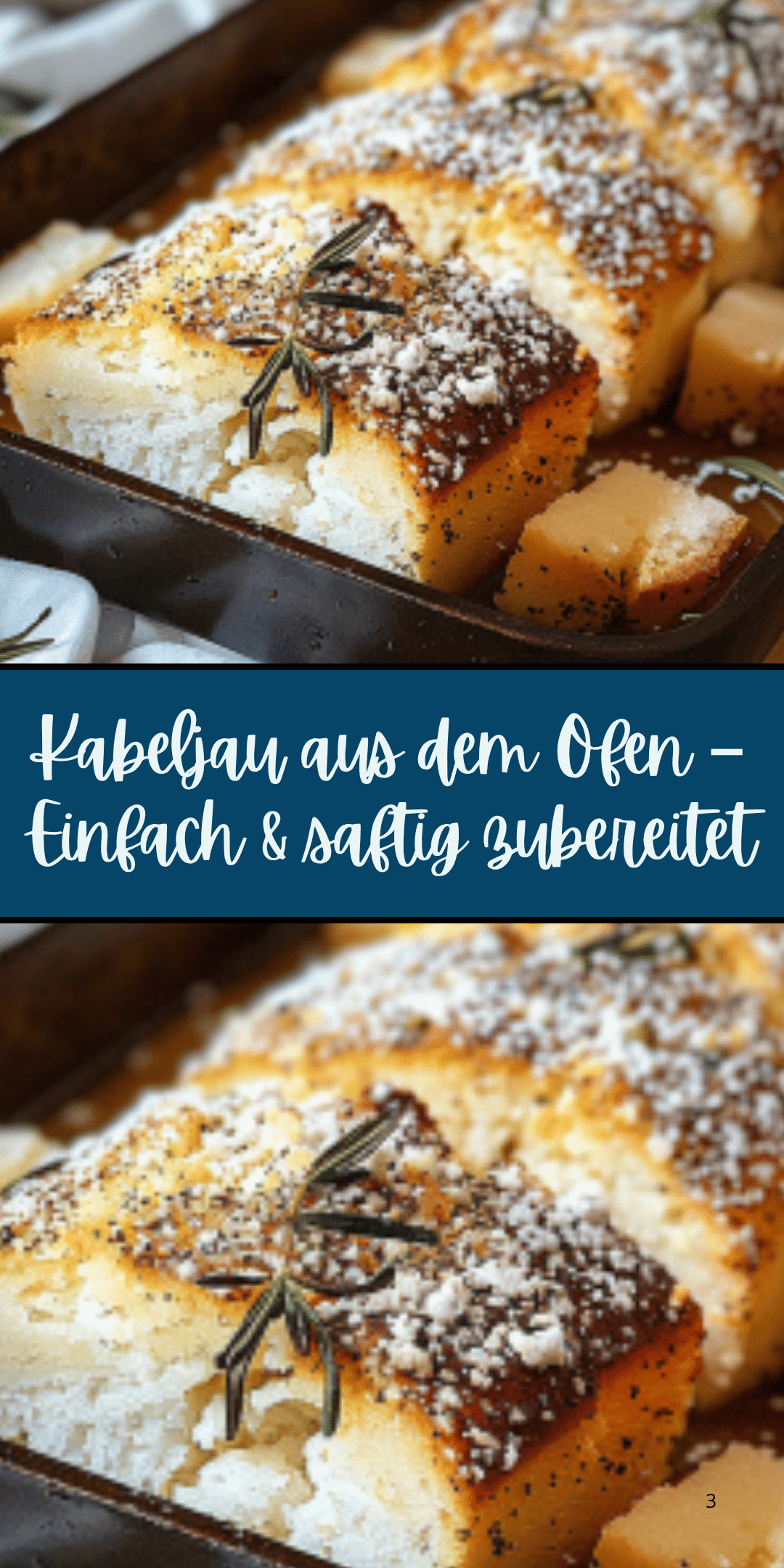 Kabeljau aus dem Ofen – Einfach & saftig zubereitet | Oma Kochen