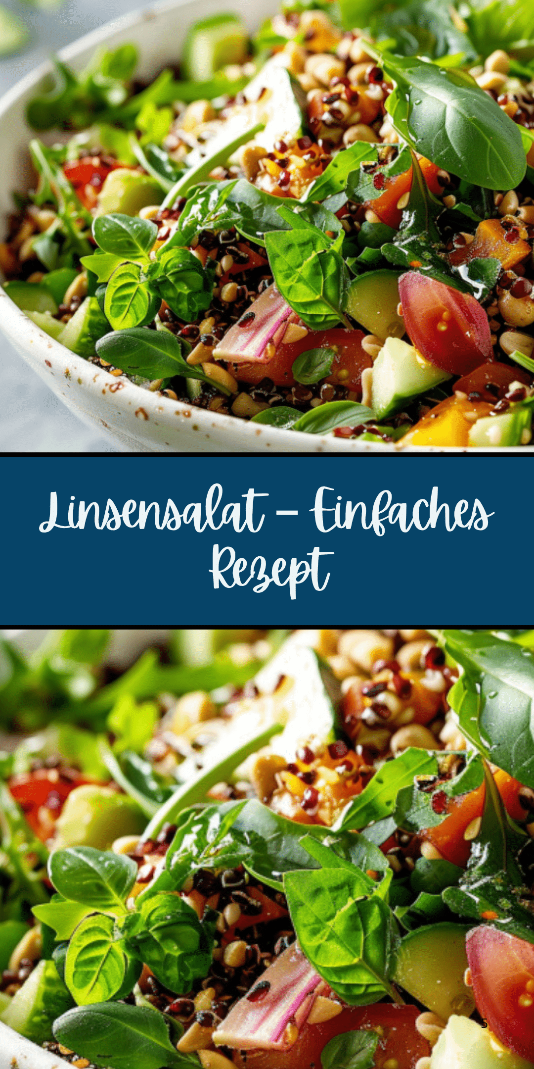 Linsensalat – Einfaches Rezept | Oma Kochen