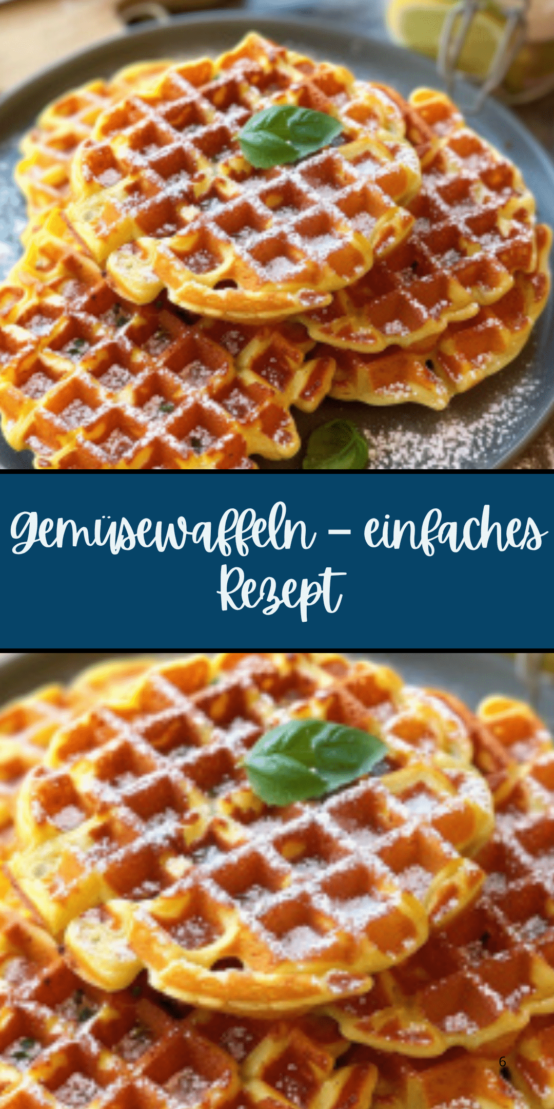 Gemüsewaffeln – Einfaches Rezept | Oma Kochen